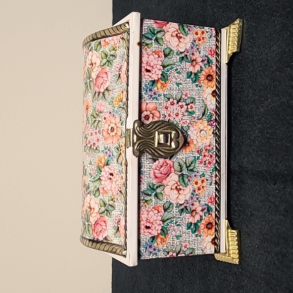 Linette | Accents | Vintage Linette Floral Candy Tin Box Made In ...